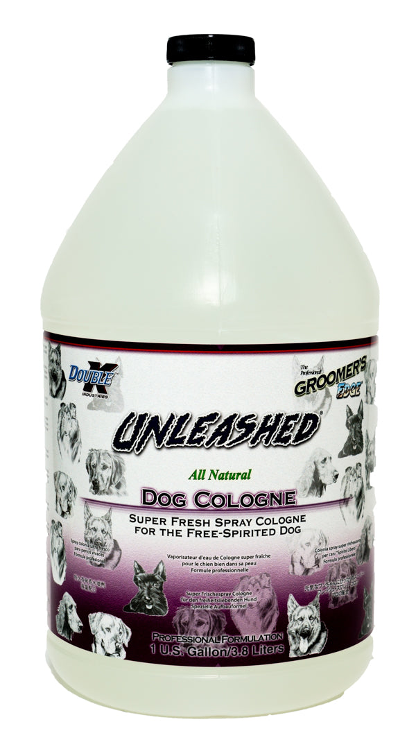 Double K Groomer's Edge Unleashed Cologne - Assorted Sizes – PetNetwork