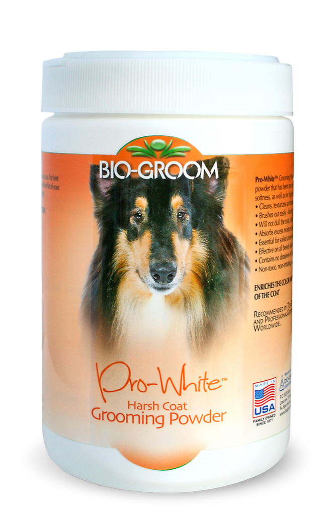 Bio-Groom Pro White Harsh Coat Grooming Powder - 226g – PetNetwork